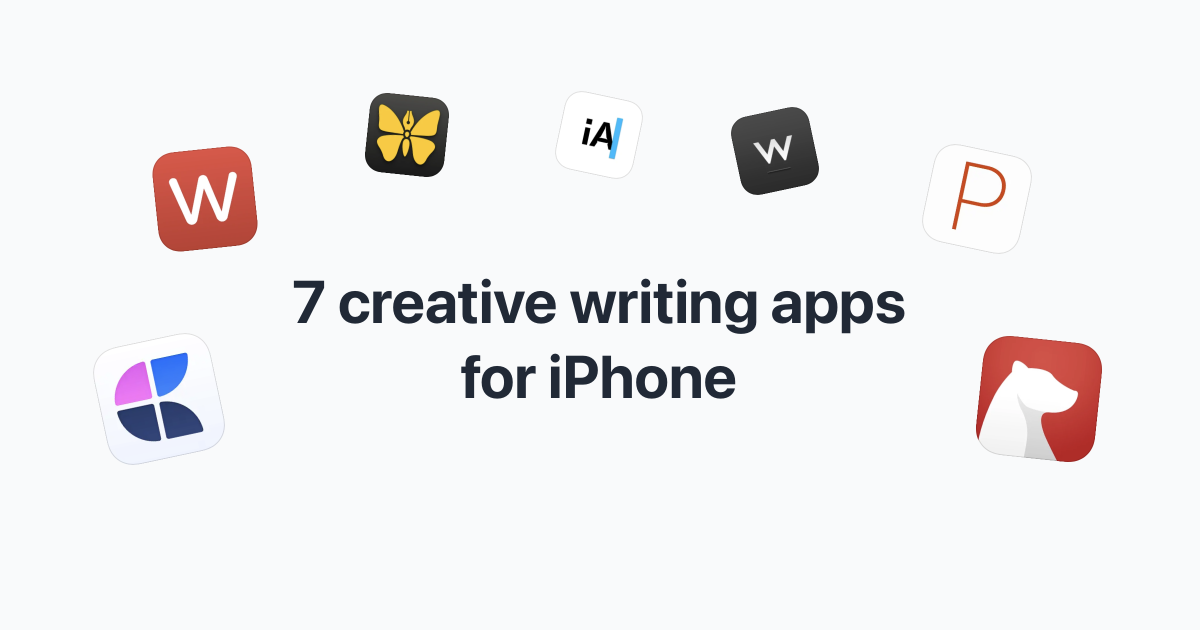 7 Creative Writing Apps for iPhone
