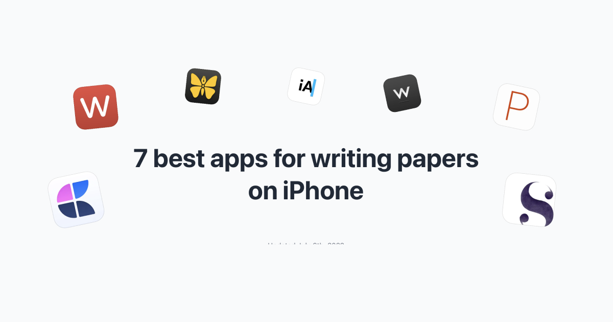 7 Best Apps for Writing Papers on iPhone