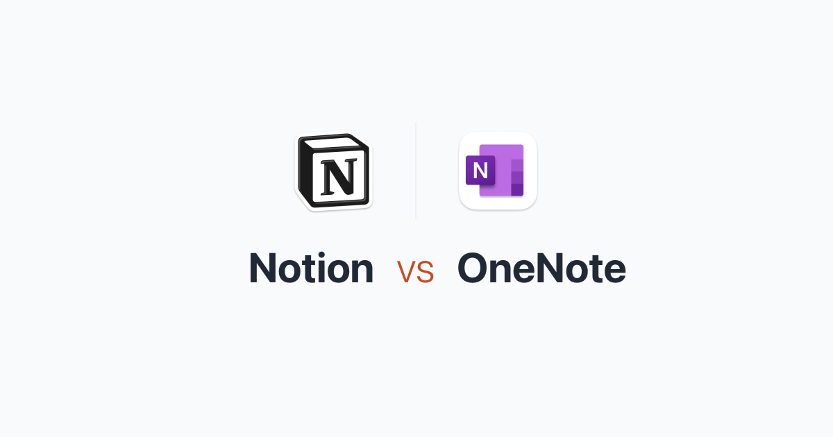 Notion vs OneNote