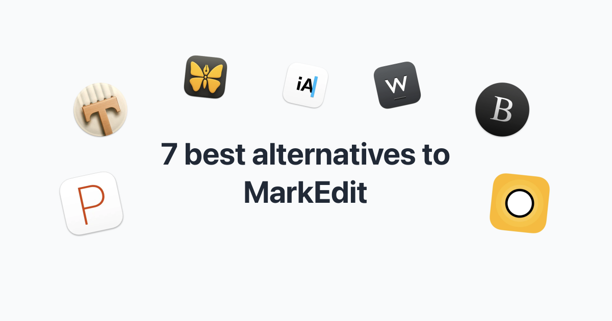 7 Best Alternatives to MarkEdit