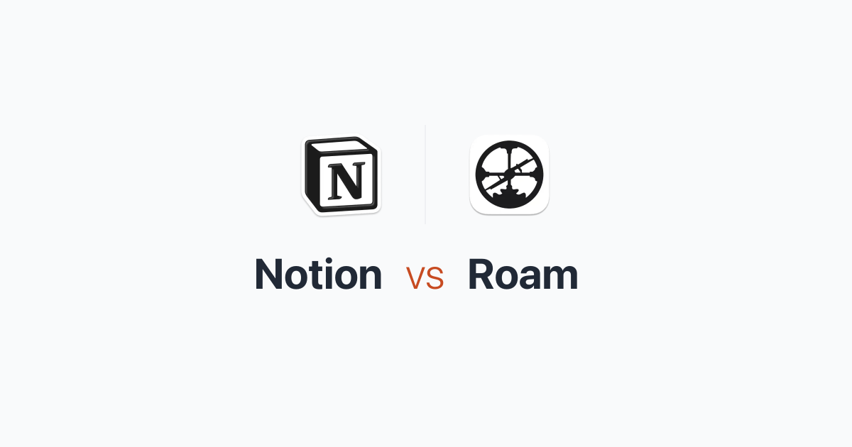Notion vs Roam Research