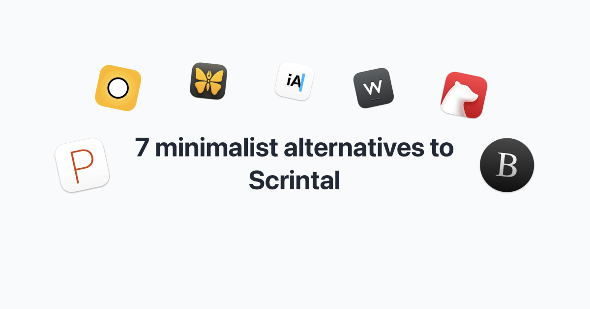 7 Minimalist Alternatives to Scrintal