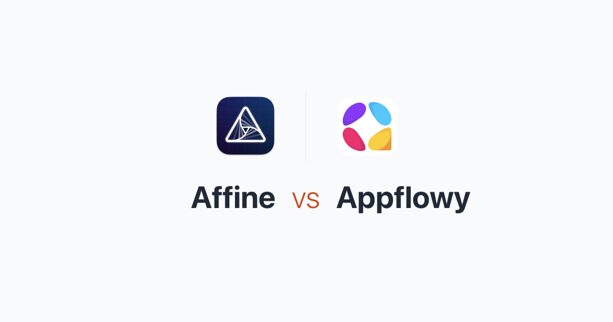 Affine vs Appflowy