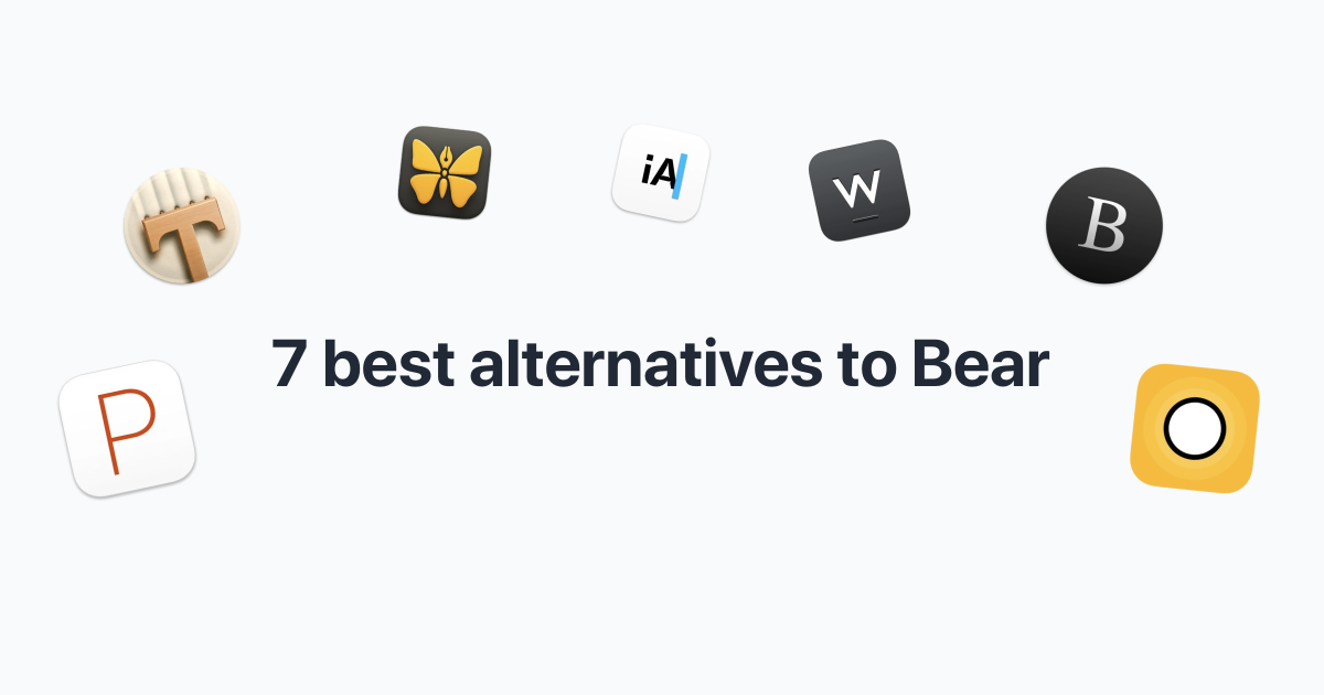 7 Best Alternatives to Bear